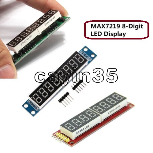 MAX7219 8-DIGIT LED Display 7 Segment Digital Tube For Arduino ...