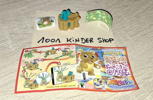 KINDER VT 203 Vt203 Paper Waver Bear Bär + Bpz EUR 1,79 - PicClick FR