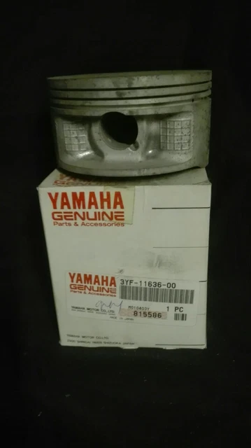 PISTON D'ORIGINE YAMAHA 2nd O/S 660 Raptor Grizzly Rhino XTZ 3YF-11636 ...