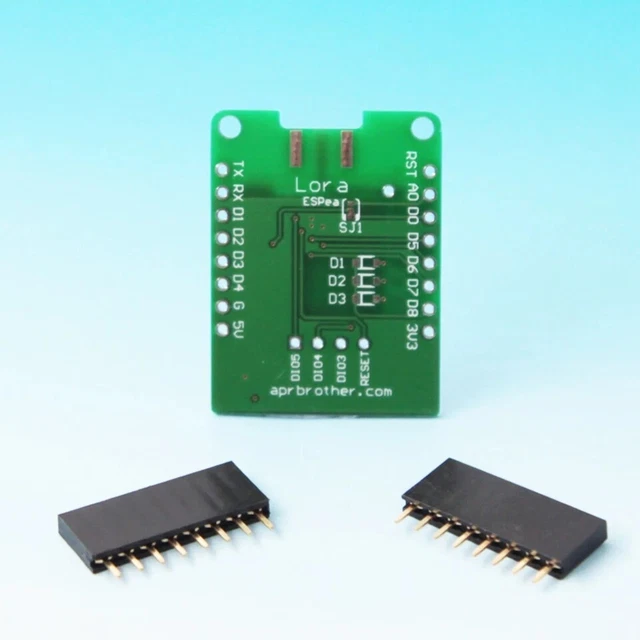 LORA LORAWAN RFM95 Shield for LOLIN WeMos ESP8266 D1 Mini and ESP32 D32 ...