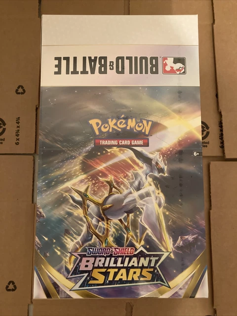 POKEMON BRILLIANT STARS Build and Battle Display Case 10 Boxes Factory ...