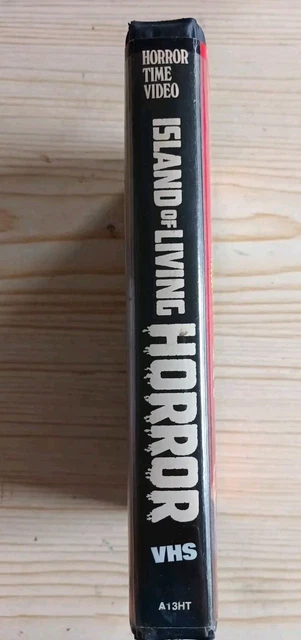 ISLAND OF LIVING Horror - Horror Time Video - Pre-cert VHS Tested £30. ...