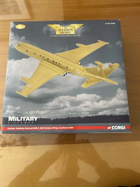 CORGI AVIATION HAWKER Siddeley Nimrod MR2 RAF Kinloss 1:144 AA35601 £92 ...