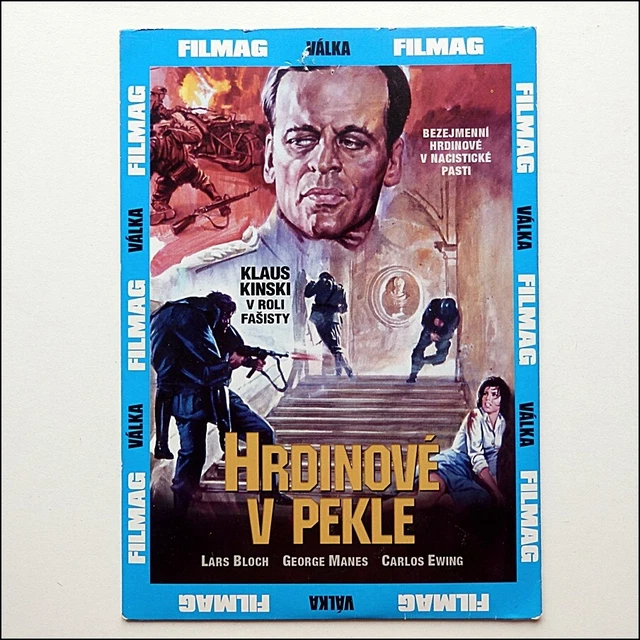 EROI ALL'INFERNO DVD 1974 Klaus Kinski WW2 war film Italiano audio EUR ...