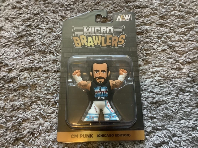 WWE AEW CM Punk Micro Brawler Pro Wrestling Crate Pro wrestling Tees ...