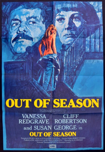 OUT OF SEASON 1975 Cliff Robertson, Vanessa Redgrave, Susan George UK 1 ...