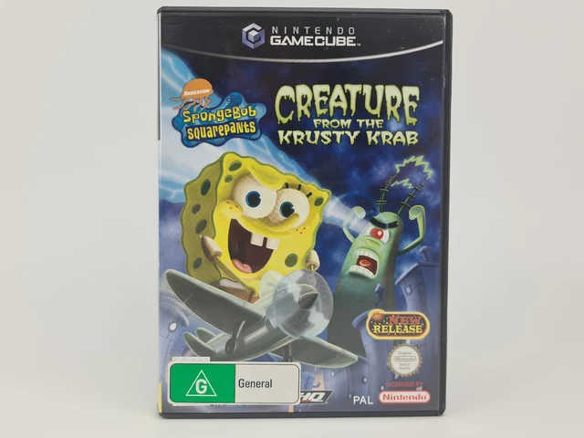 SPONGEBOB SQUAREPANTS: CREATURE From the Krusty Krab Nintendo GameCube ...