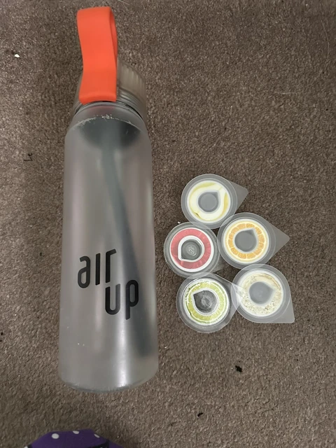 AIR UP BOTTLE & 5 Flavour Pods £4.99 - PicClick UK