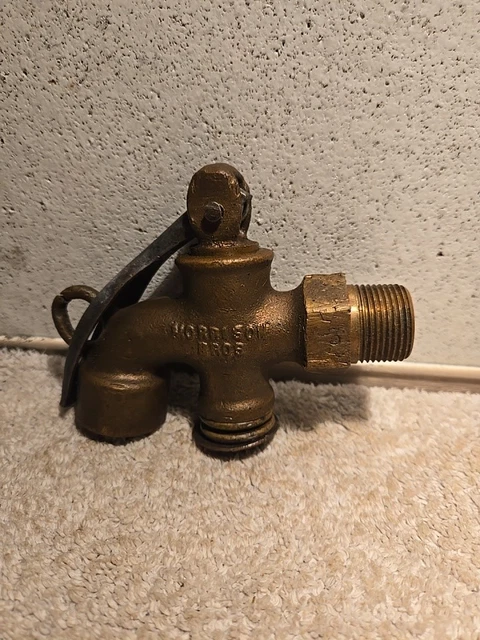 VINTAGE MORRISON BROS Brass Oil Barrel Faucet Valve Nozzle $17.53 ...
