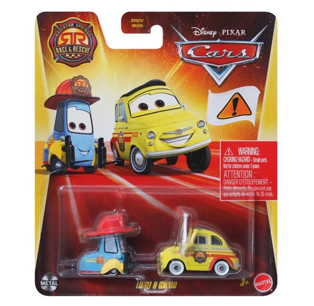 DISNEY PIXAR CARS Race And Rescue Luigi And Guido New £13.97 - PicClick UK