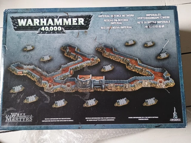 IMPERIAL DEFENCE NETWORK, wall of martyrs 40K terrain, warhammer ...