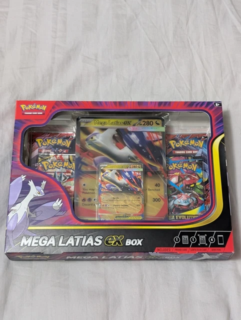 POKEMON TCG MEGA Evolutions Mega Latias EX Box Factory Sealed New £31. ...