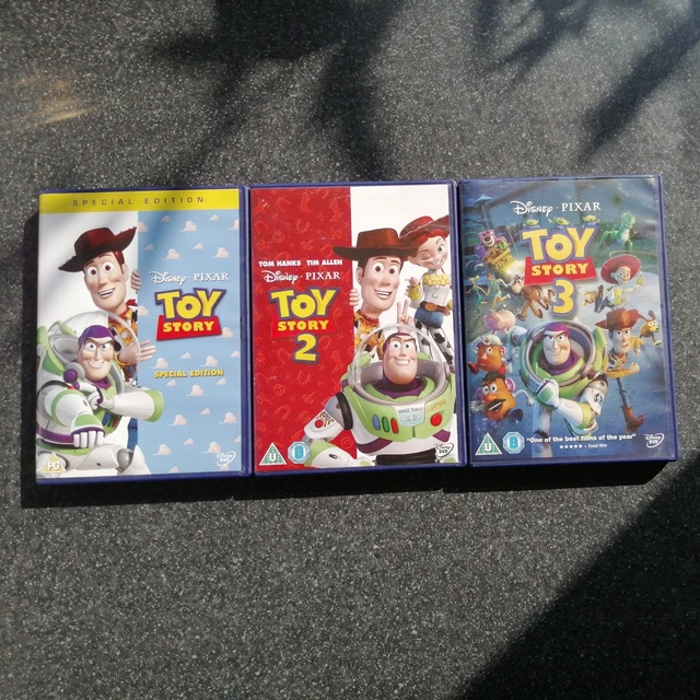 DVD TOY STORY 1, 2 & 3 Bundle £2.50 - PicClick UK