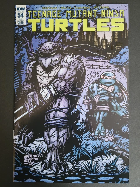 TEENAGE MUTANT NINJA Turtles #54 SUB COVER VARIANT IDW EASTMAN TMNT ...