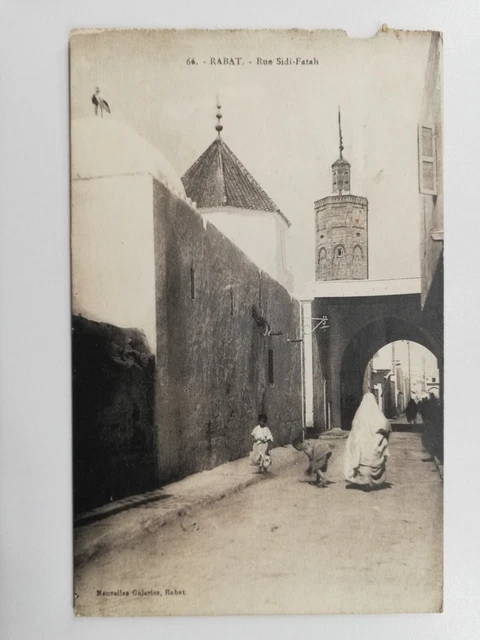 CPA - MAROC - RABAT - Rue Sidi-Fatah. EUR 10,00 - PicClick FR
