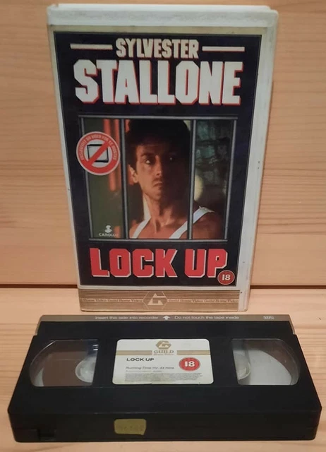 LOCK UP (1989) - Rare Big Box Ex Rental VHS Guild Video - Sylvester ...
