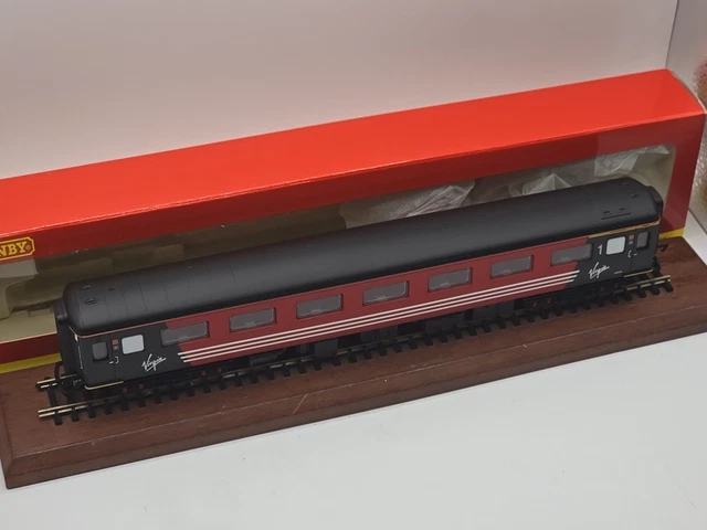 BOXED HORNBY R4088B Virgin Trains Mk2 1st Class Coach 3350 OO Gauge ...