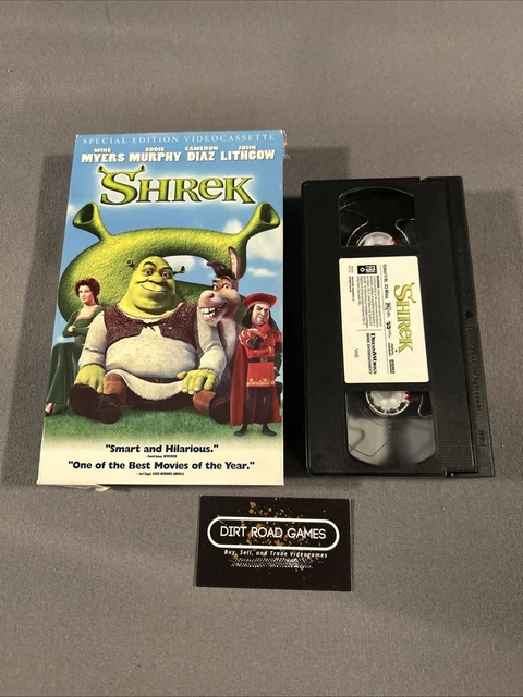 SHREK VHS 2001 Special Edition Big Box £6.21 - PicClick UK
