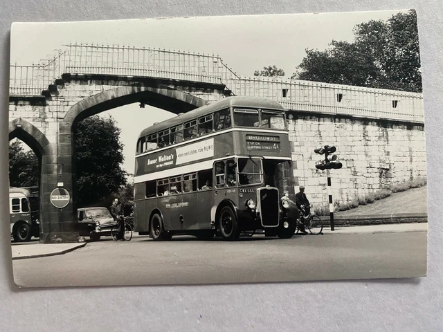 BUS PHOTO ROUGIER Street York Double Decker K5G ECW Body West Yorkshire ...