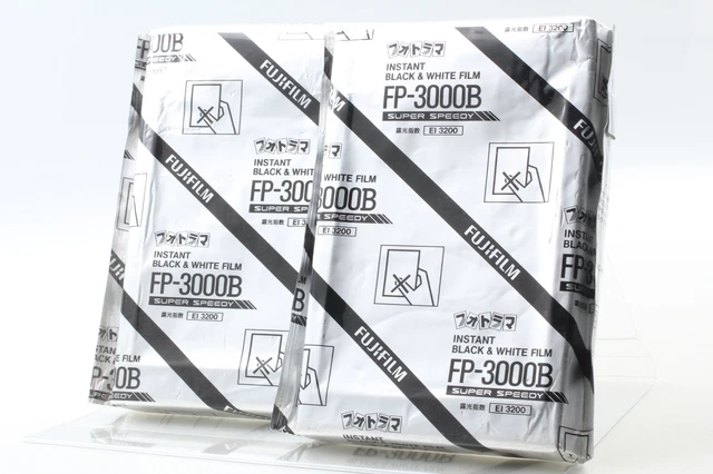 [ TOUT NEUF 2Packs] Fujifilm FP-3000B Instantanée Bw Film 2011-08 De Japon EUR 150,76 - PicClick FR