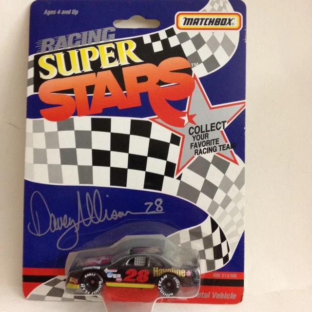 MATCHBOX/WHITE ROSE RACING Super Stars Davey Allison Texaco 1992 Series ...