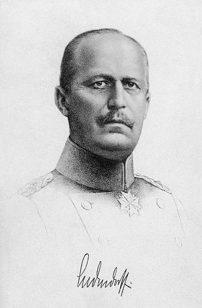 WWI GERMAN MILITARY Leader & Politician Erich Ludendorff Old Photo 11 ...