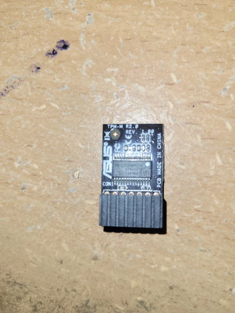 Asus Tpm M R2 0 Tpm Module 14 1 Tpm Header Securely Stores Keys Data £14 99 Picclick Uk