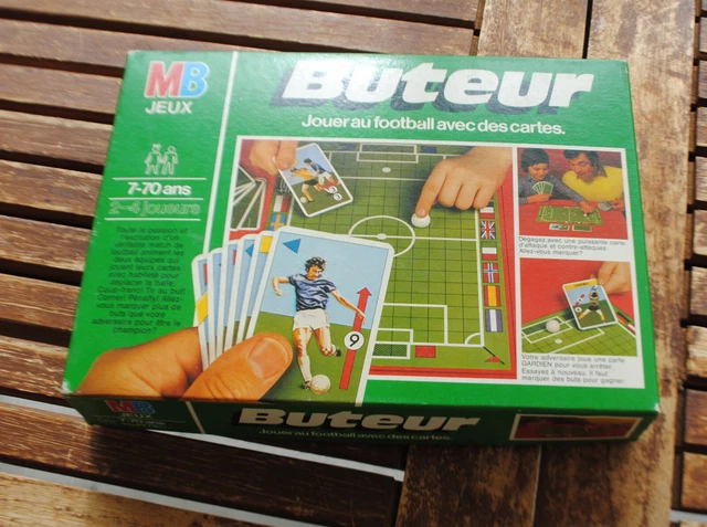 JEU DE SOCIÉTÉ BUTEUR Football MB Jeux - Complet ave Règle du jeu EUR ...
