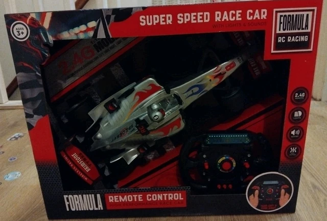 FORMULA RC RACING Super Speed Race Car With Lights And Sounds.Remote ...