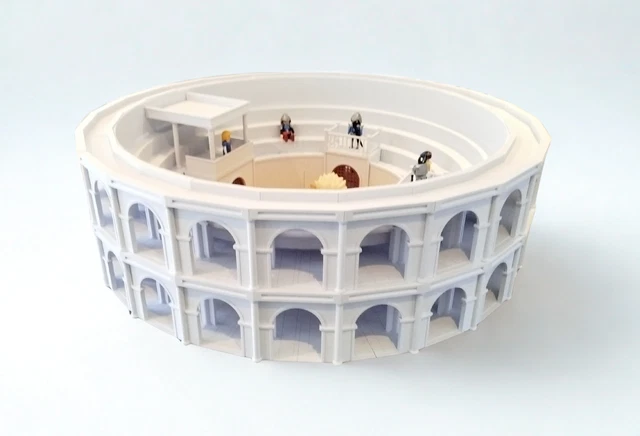 ACCESORIOS PLAYMOBIL CUSTOM diorama Coliseo Romano impresión 3D EUR 350 ...