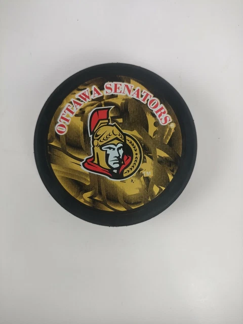 PROGUARD NHL PUCK Logo Ottawa Senators NEW FREE POSTAGE $15.95 ...
