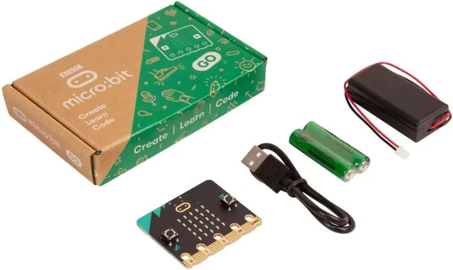 BBC MICRO:BIT MB V2 GO micro:bit V2 Go - Complete Starter Kit £25.78 ...