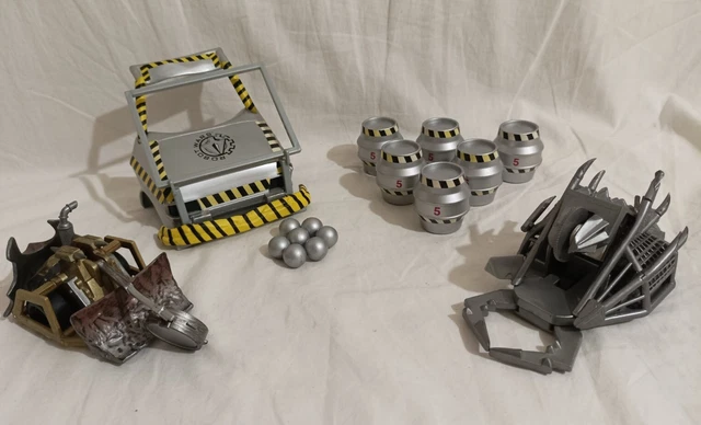 SHUNT & DEAD Metal Robot Wars Pullback Toy Bundle Lot BBC 2000 Logistix ...