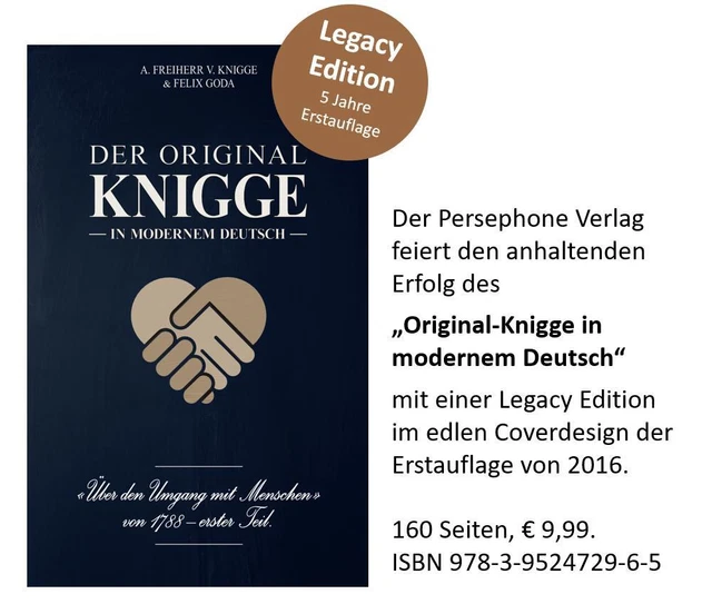 ADOLPH FREIHERR VON Knigge / Der Original-Knigge in modernem D ...