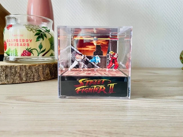 CUBE DIORAMA 3D Street Fighter II ! l'univers de Street Fighter II ...