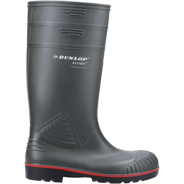 DUNLOP ACIFORT HEAVY Duty Full Safety Wellington £33.55 - PicClick UK