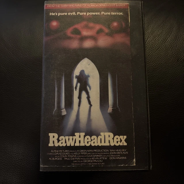 *RARE* RAWHEAD REX Clive Barker film VHS(1987) Vestron £44.25 - PicClick UK