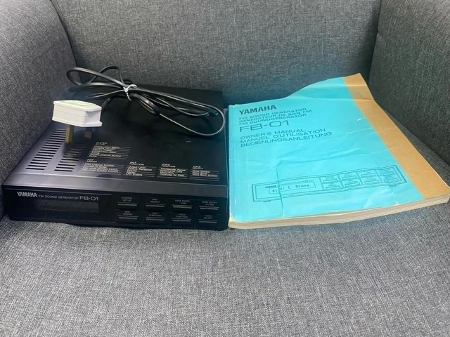 YAMAHA FB-01 FM Rack Synthesizer with original manual (1679) £60.00 ...