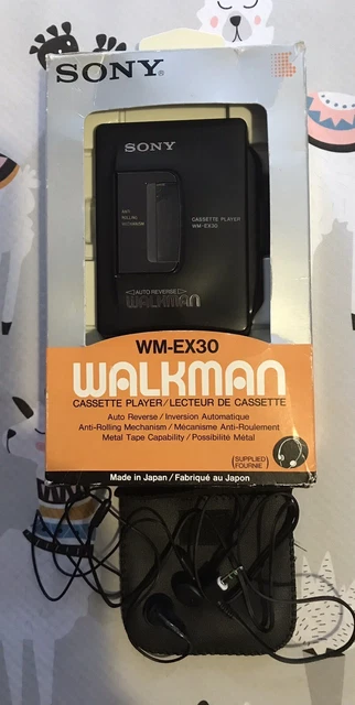 SONY WALKMAN WM-EX30-FULLY Working-New Ear Phones $66.46 - PicClick CA