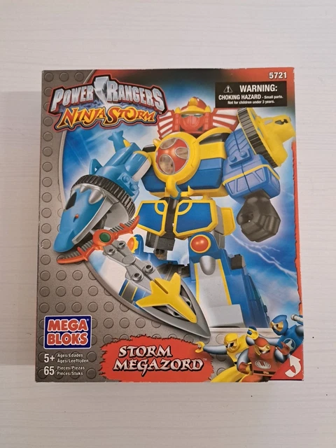 MEGA BLOKS POWER Rangers Ninja Storm Megazord £38.00 - PicClick UK