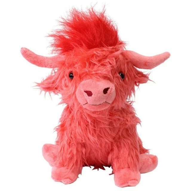 25CM CUTE HIGHLAND Cow Coo Cuddly Soft Toy Plush Stuffed Scottish ...
