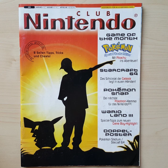 CLUB NINTENDO HEFT Juni 2000 Jahrgang 12 Ausgabe 3/00 Magazin mit ...
