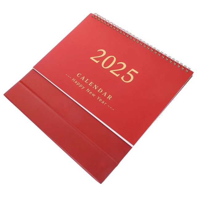 2024 -2025 DESK Calendar Standing Desktop Pad 2024-2025 Table Office £ ...