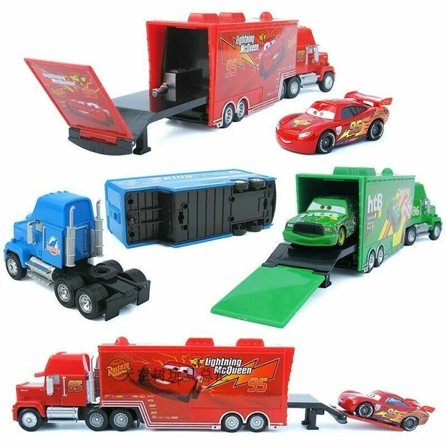 28 MODELS DISNEY Pixar Cars Diecast McQueen Truck + Car 1:55 Model Toy ...