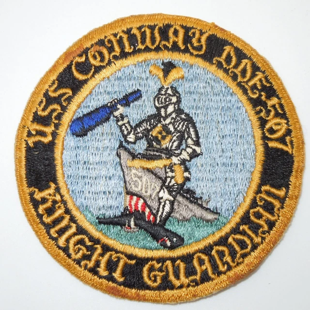 ORIGINAL 1950'S - 60's US Navy USS Lloyd Thomas DD-764 Destroyer Patch ...
