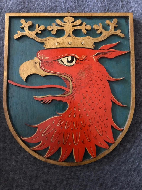WAPPEN STETTIN , Selten, handbemalt ! EUR 120,00 - PicClick DE