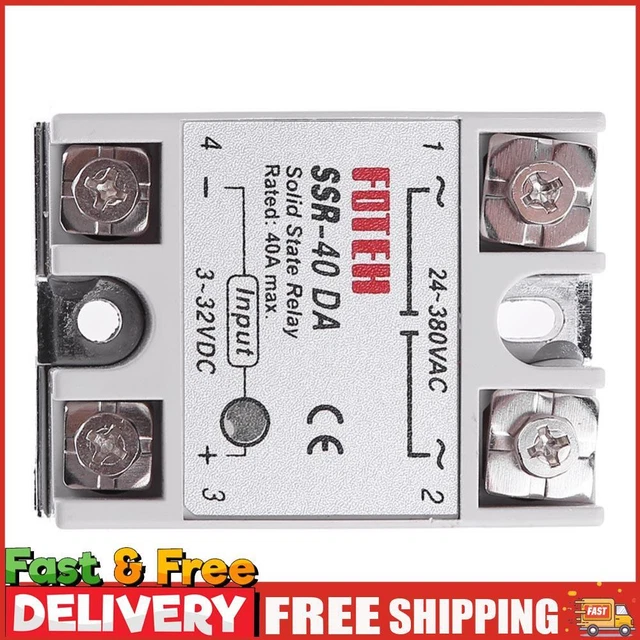 SINGLE PHASE RELAY Module Portable Delay Relay DC 3-32V for Temperature ...