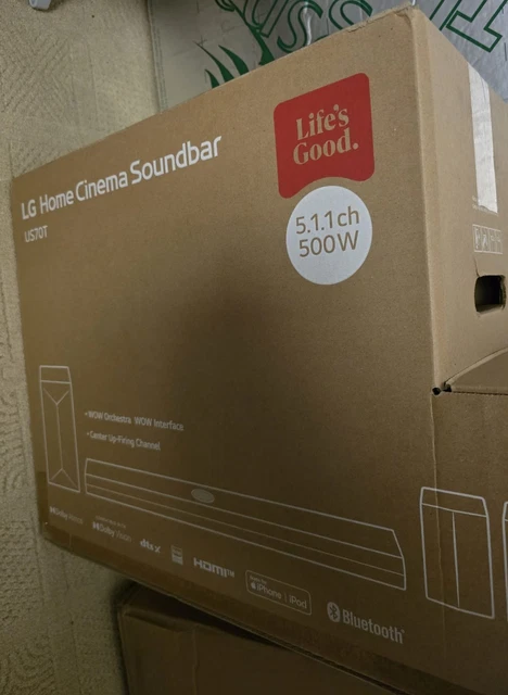 LG US70TR SOUNDBAR 5.1.1ch 500w Brand New Sealed In Box £363.70 ...