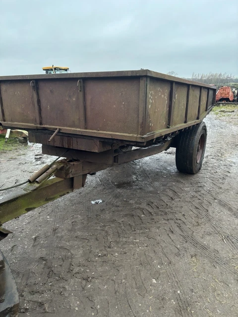 6 TON TRACTOR Tipping Dump Trailer Heavy Duty £516.70 - PicClick UK