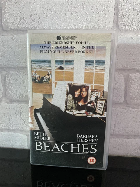 BEACHES {1988, VHS} Bette Midler, Barbara Hershey Vhs £3.99 - PicClick UK